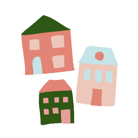 Home House Sticker for iOS & Android | GIPHY