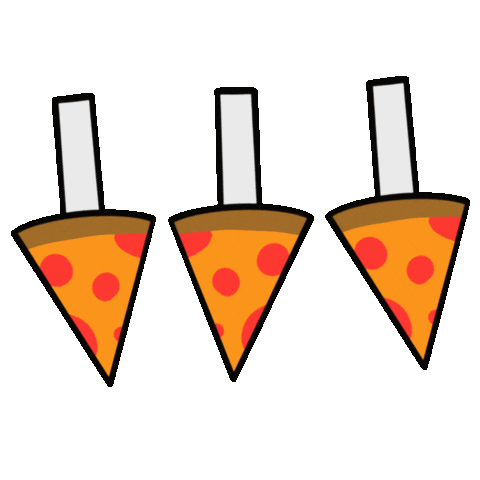 Pizza Arrow Sticker for iOS & Android | GIPHY