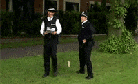 Hot Fuzz Fence Gif