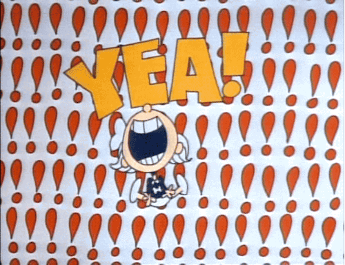 New trending GIF tagged television happy vintage cartoon… | Trending Gifs