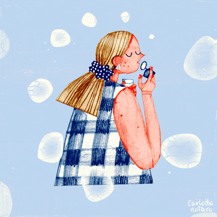 Girl Loop GIF by Carlotta Notaro - Find & Share on GIPHY