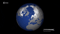 Rotating Earth On Axis Gif