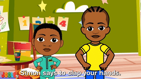 Simon Says To Clap Your Hands GIFs - Get the best GIF on GIPHY