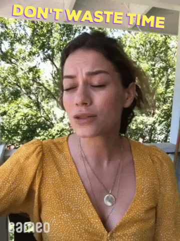 Dont Waste Time GIFs - Get the best GIF on GIPHY