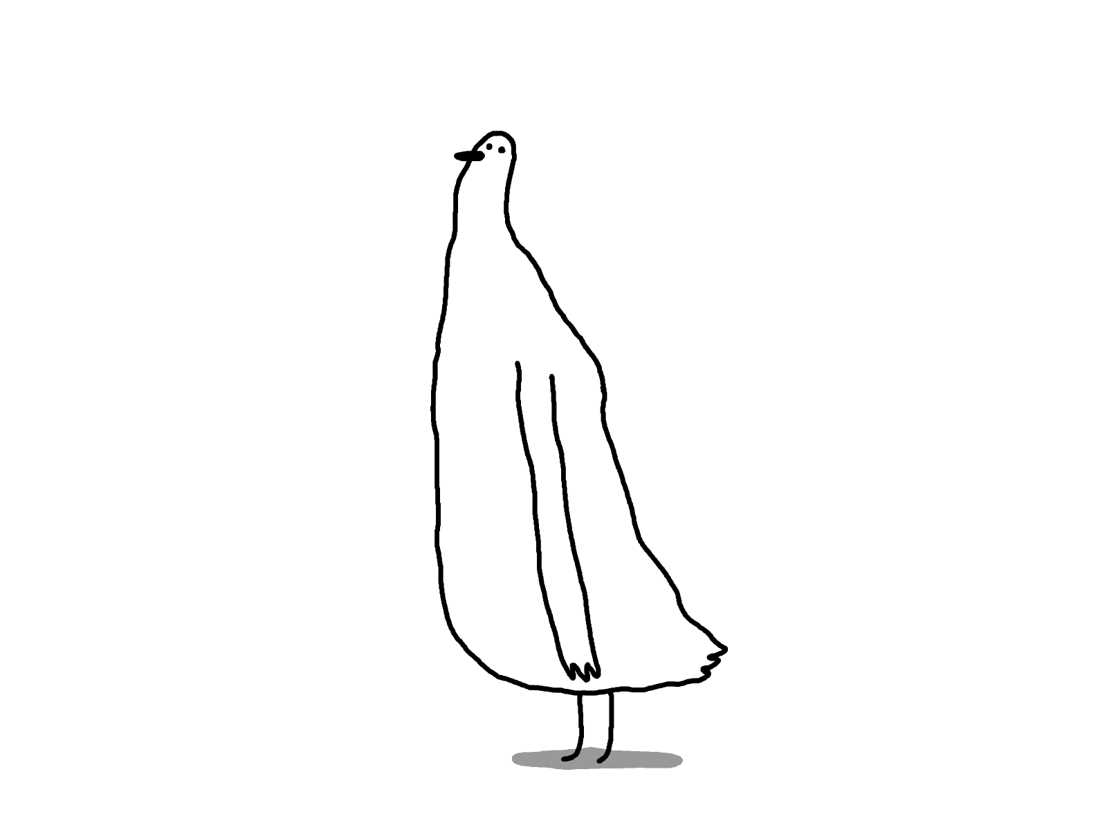 Joking Big Bird GIF by evelina rajninger - Find & Share on GIPHY