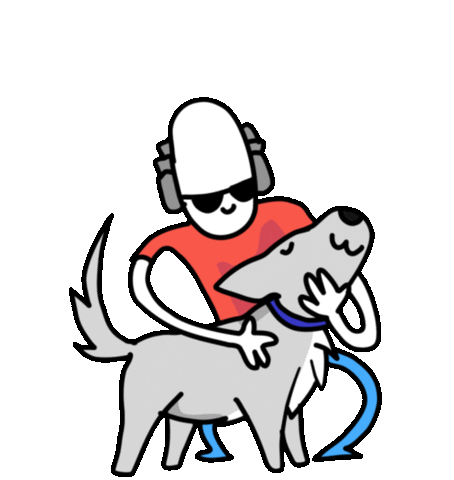 Dog Listening To Music Gif