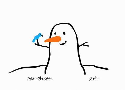 Snowman Melting GIFs - Get the best GIF on GIPHY