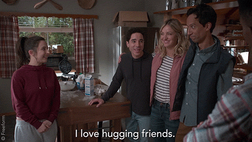 Friend Hug Gif