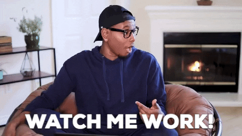 Watch Me Work GIF - Find & Share on GIPHY