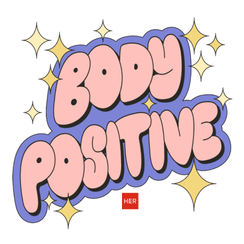Feeling Good Body Positivity Sticker by HER App for iOS & Android | GIPHY