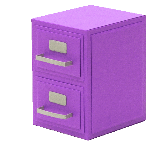 Animated File Cabinet