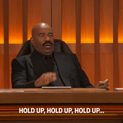Hold Up Now GIF by ABC Network - Find & Share on GIPHY