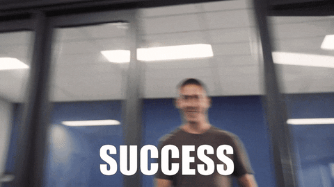 Success GIF by 43 Clicks North - Find & Share on GIPHY