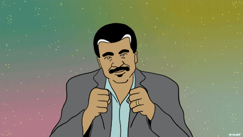 Neil Degrasse Tyson Thumbs Up GIF by Animation Domination High-Def ...