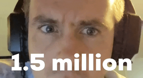 15 Million GIF by Luke Guy - Find & Share on GIPHY