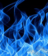 Blue Fire Animated Gif