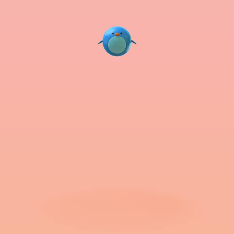 Ball Bird GIF by daichiandbon - Find & Share on GIPHY