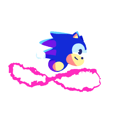 Sonic Running Animated Gif