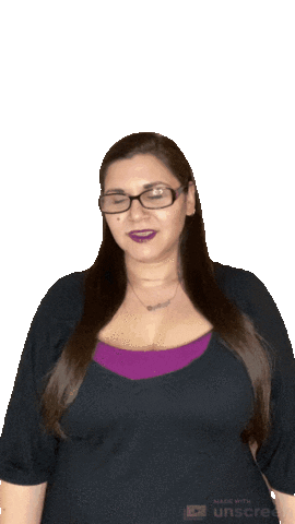 Fat Girl Reaction Sticker by YaelTygiel for iOS & Android | GIPHY