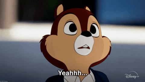 Chip N Dale Comeback GIF by Disney+ - Find & Share on GIPHY