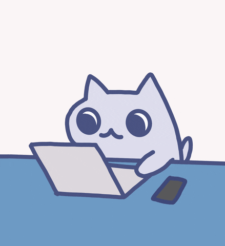 Cat Work GIF - Find & Share on GIPHY