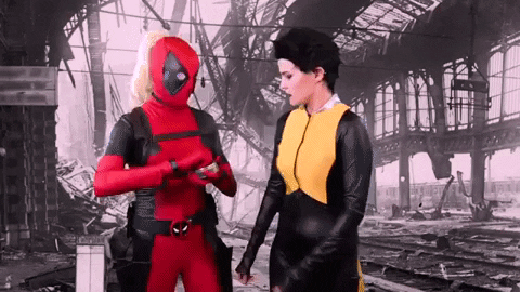 Deadpool Cosplay Gif