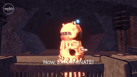 Exterminate Episode 5 GIF by Doctor Who - Find & Share on GIPHY
