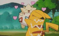 Pokemon Hug Gif