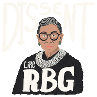 12 Stickers To Honor The Notorious RBG by INTO ACTION | GIPHY