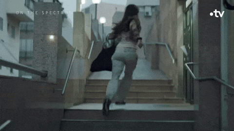 Woman Falling Down Gif