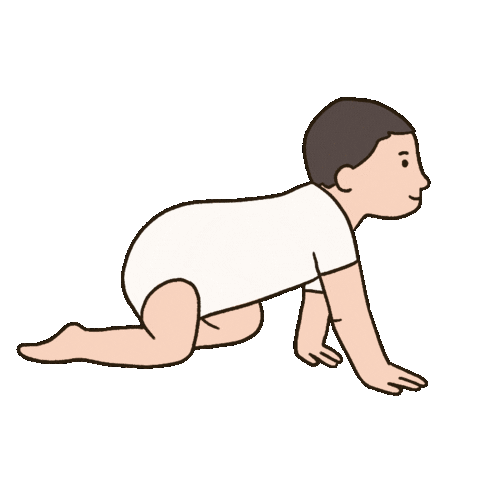 Baby Crawling Animated Gif