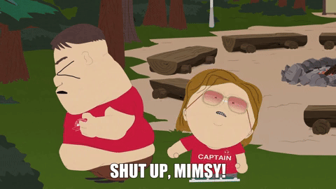 Shut Up Mimsy - GIPHY Clips