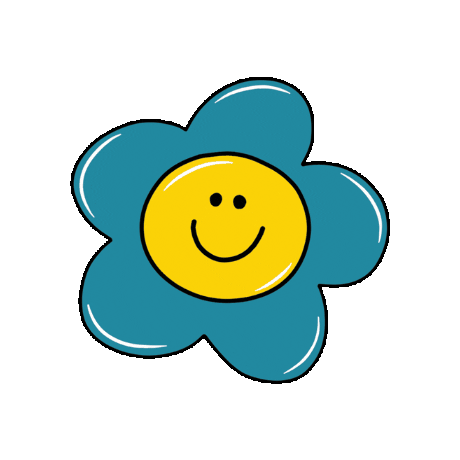 Flower Smile Sticker by SHINSEGAE for iOS & Android | GIPHY