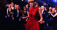 Taylor Swift Awkward Hug Gif