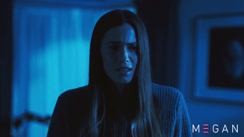 Scared Panic GIF by M3GAN - Find & Share on GIPHY