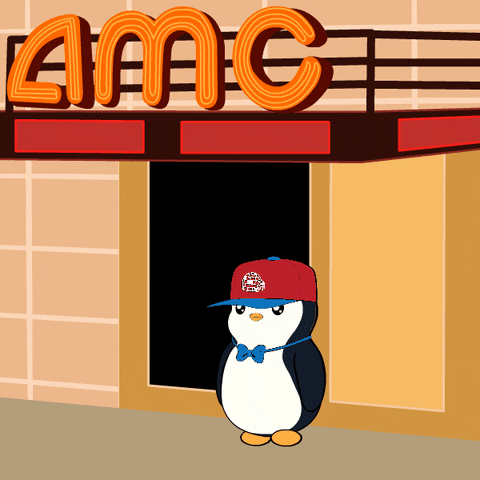 Movie Theater Popcorn GIF by Pudgy Penguins - Find & Share on GIPHY