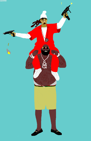 Art Gunplay GIF by Stephen Vuillemin - Find & Share on GIPHY