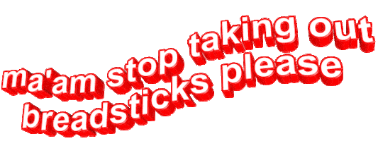 Breadsticks Sticker by AnimatedText for iOS & Android | GIPHY