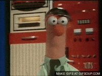 Beaker Muppet Fire Gif