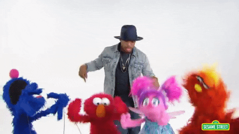 Elmo Dance Gif