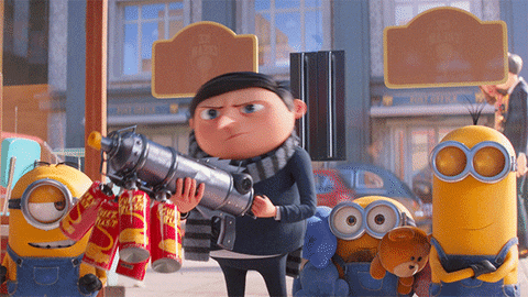 Funny Minions Gif