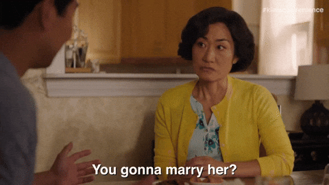Getting Married Marriage GIF by Kim's Convenience - Find & Share on GIPHY