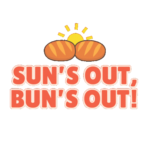 Suns Out Buns Out Sticker by BreadTalk for iOS & Android | GIPHY