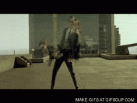 Matrix Neo Dodging Bullets Gif