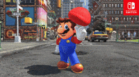 The End Mario Gif
