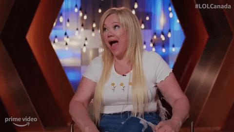 Caroline Rhea Laughing GIF by Prime Video Canada - Find & Share on GIPHY