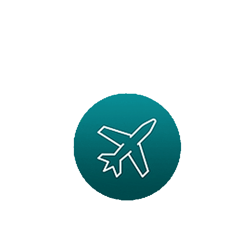 Travel Plane Sticker by USA TODAY for iOS & Android | GIPHY