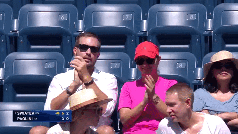 Us Open Tennis Clap GIF by US Open - Find & Share on GIPHY