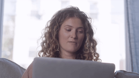 Crying At Computer Gif