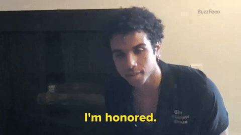 I'm Honored - GIPHY Clips